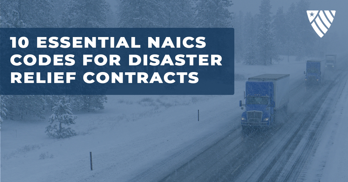 Essential NAICS Codes for Snowstorm Relief Contracts