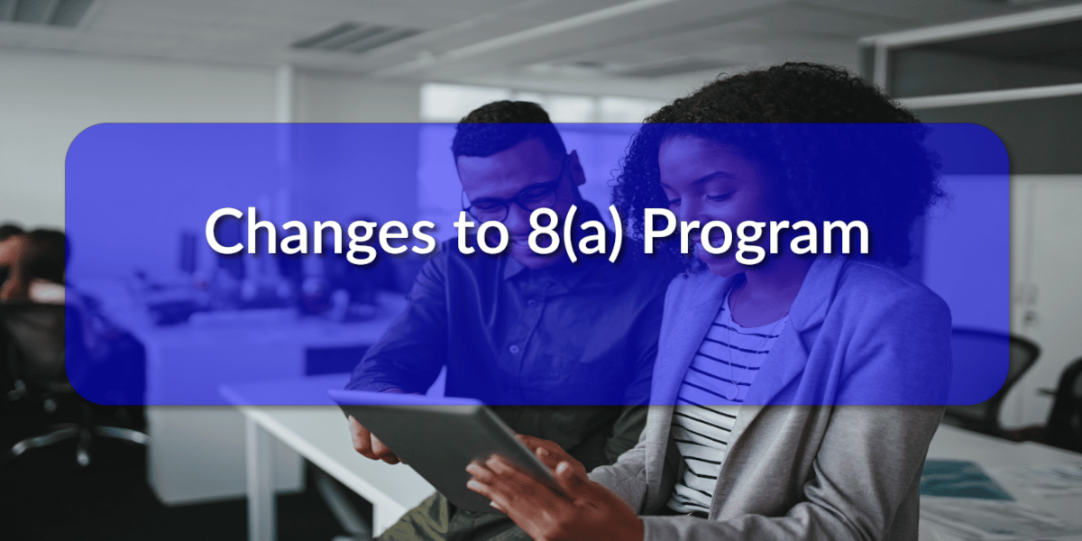 Changes to the 8(a) Business Development Program in 2026