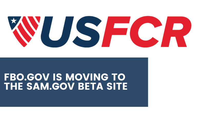 FBO.gov is Moving to SAM.gov