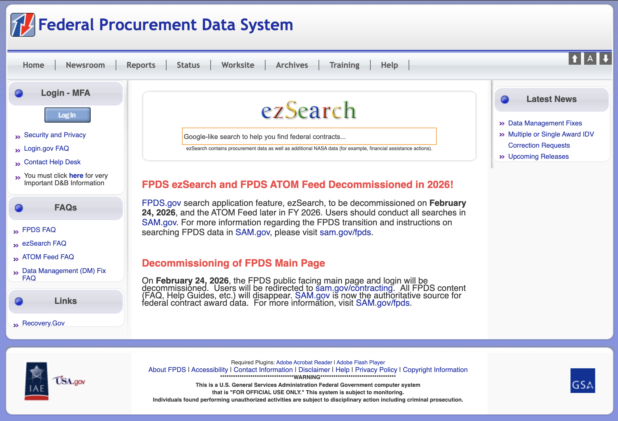SAM.gov Just Absorbed Two More Federal Systems: What Contractors Need ...