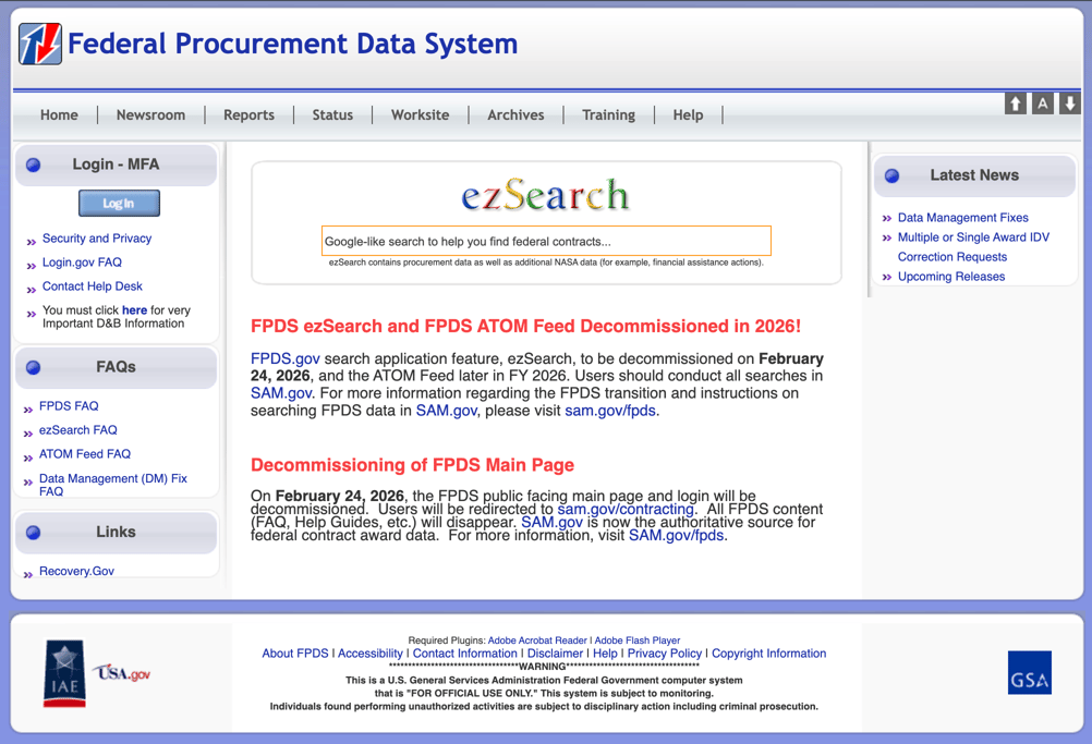 SAM.gov Just Absorbed Two More Federal Systems: What Contractors Need ...